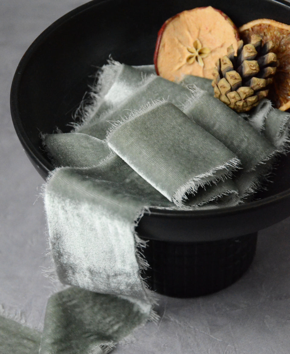 Silk Velvet Ribbons – The Silk Studio